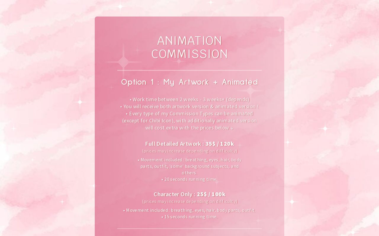 Animation Commission